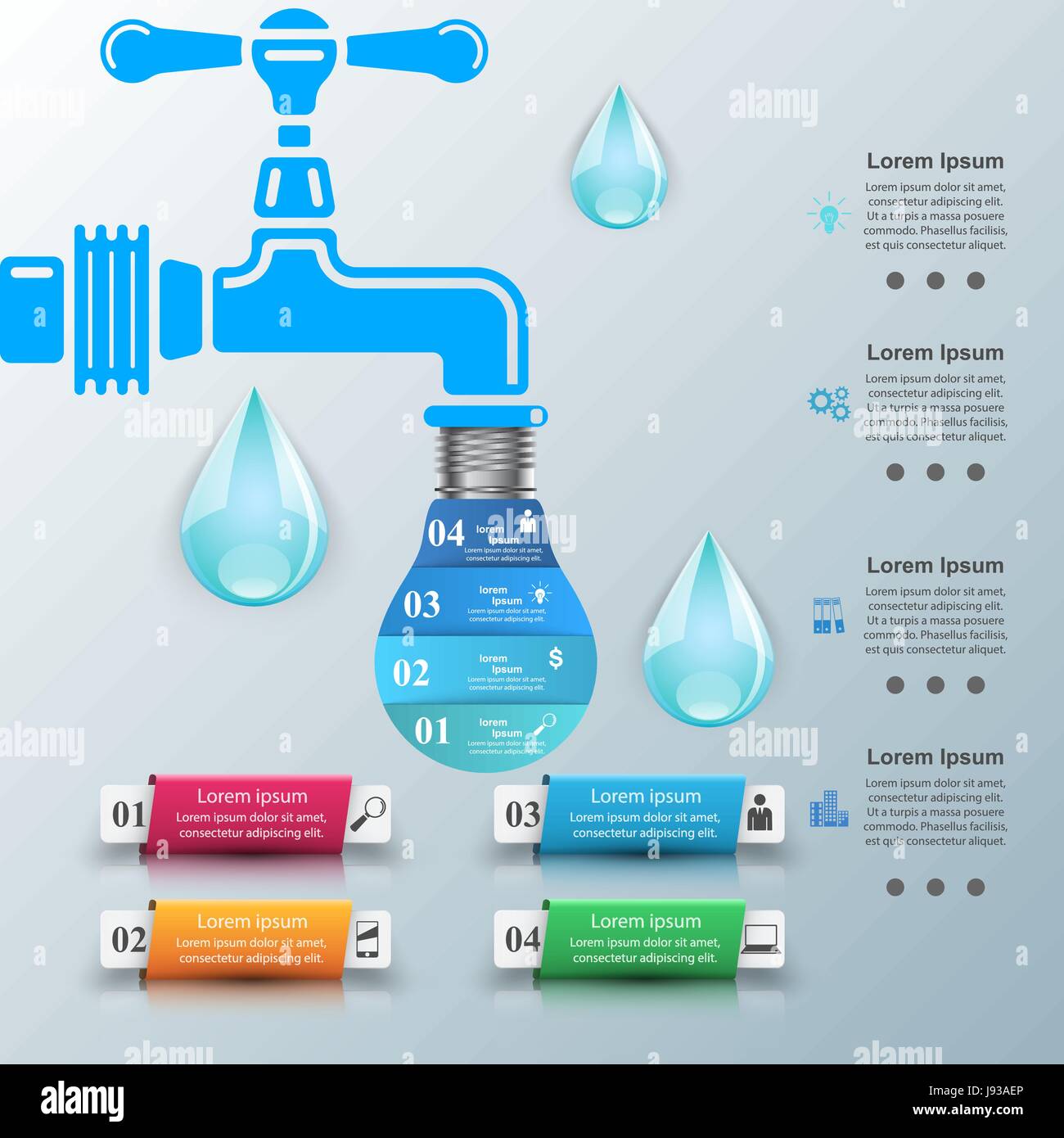 Tap icon. Business Infographics Stock Vector Image & Art - Alamy