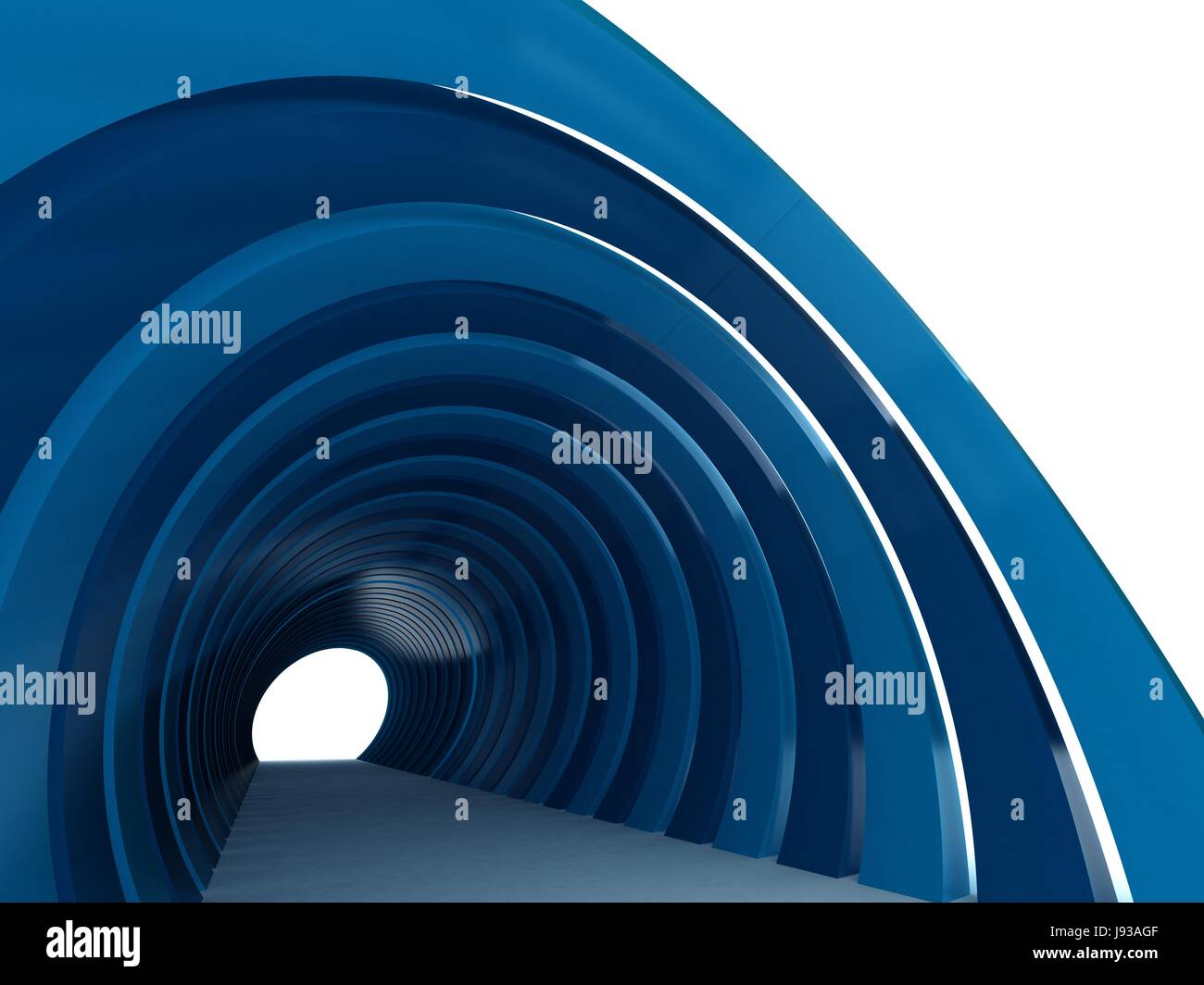metro, blue, colour, arch, tunnel, illustration, subway, underground ...