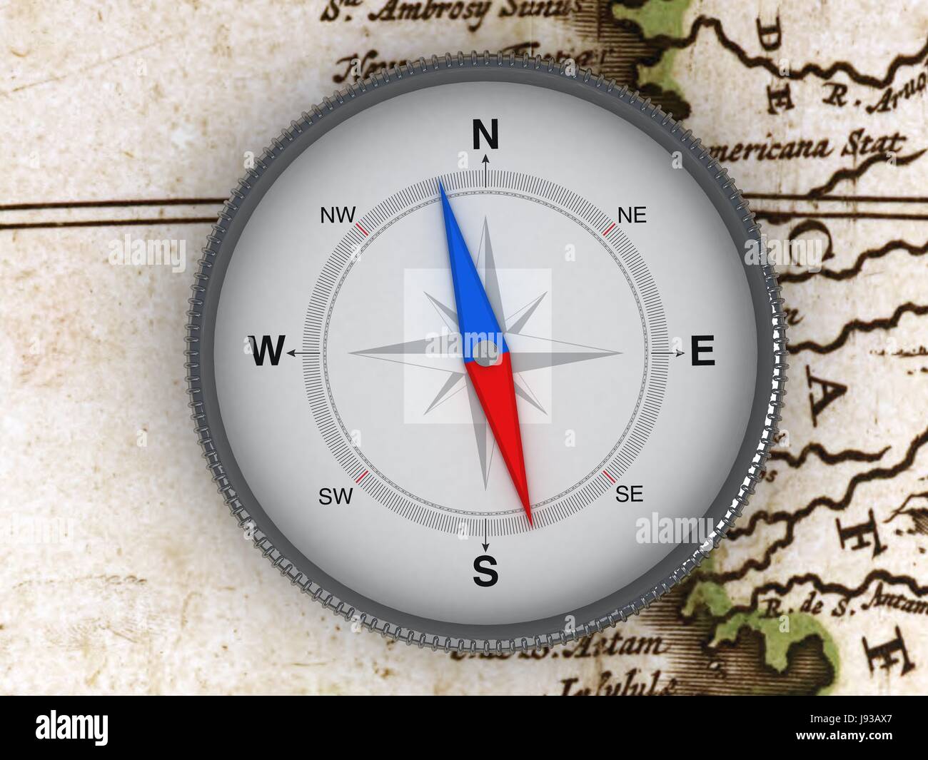 object, colour, navigation, illustration, south, west, east, north ...