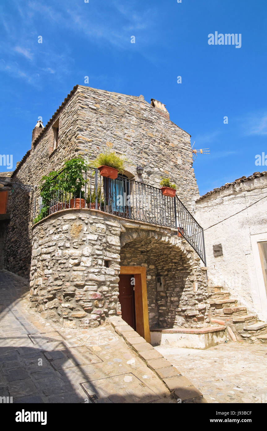 Alleyway. Tursi. Basilicata. Italy Stock Photo - Alamy