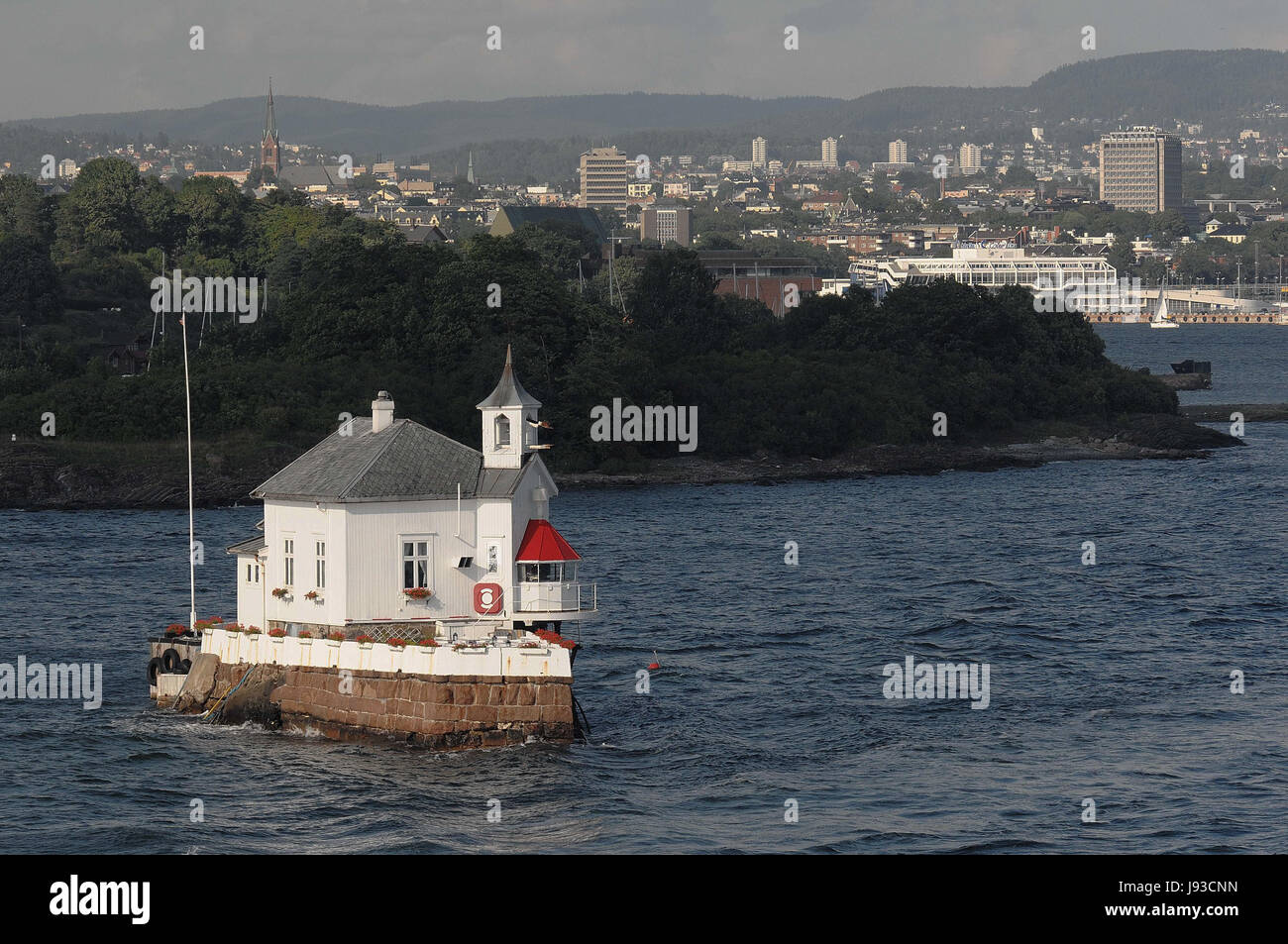 church in fjrd Stock Photo - Alamy