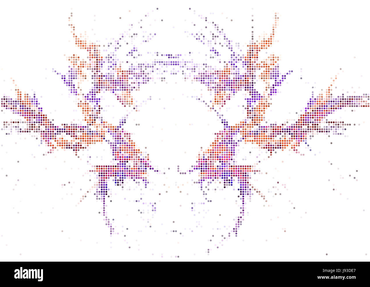 colour, illustration, circle, dirty, element, abstract, distort ...