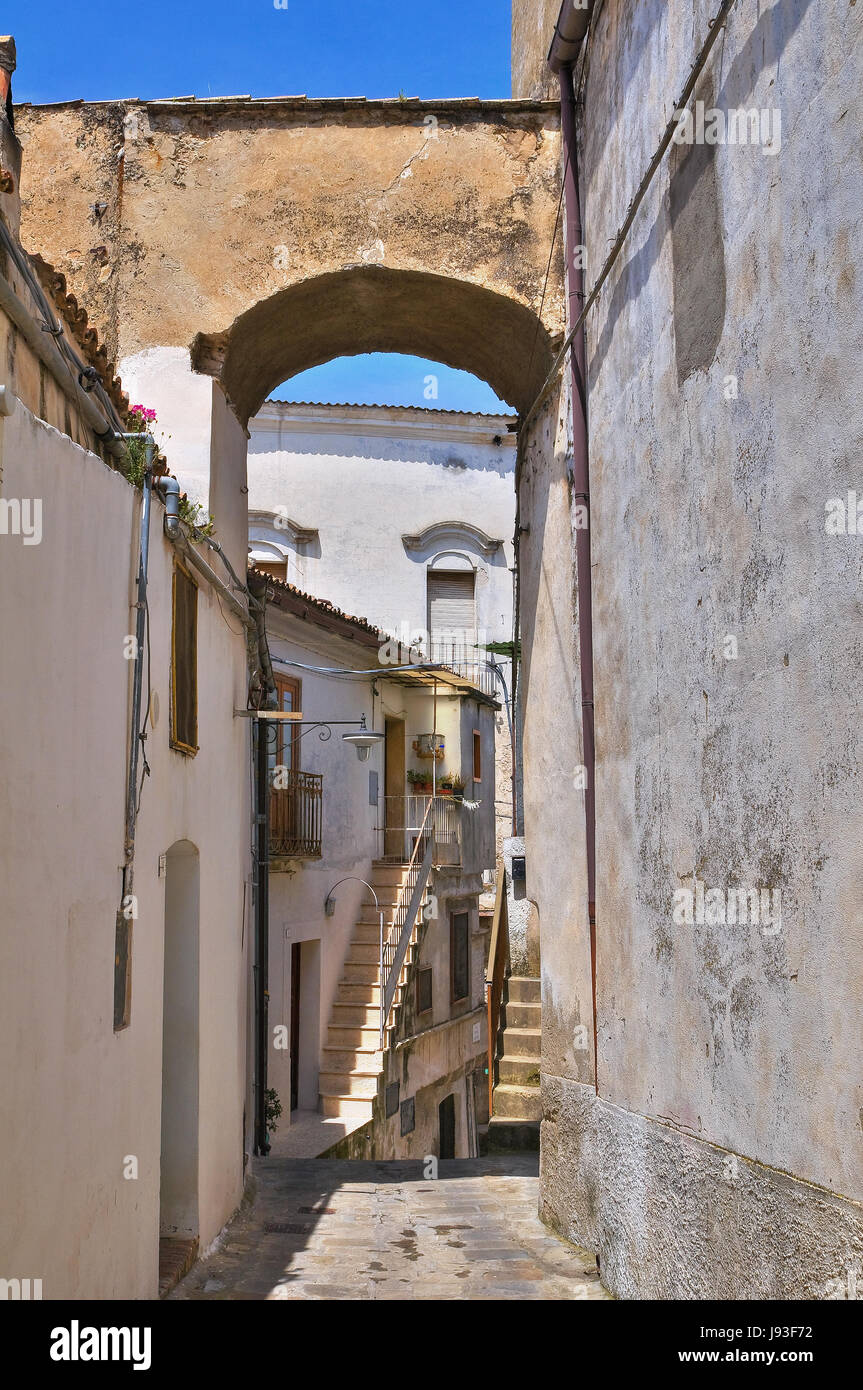 Alleyway. Tursi. Basilicata. Italy Stock Photo - Alamy