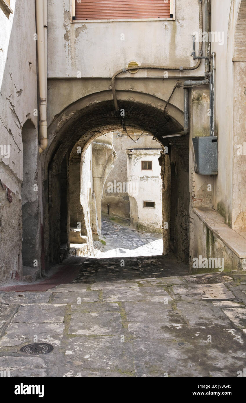 Alleyway. Tursi. Basilicata. Italy Stock Photo - Alamy