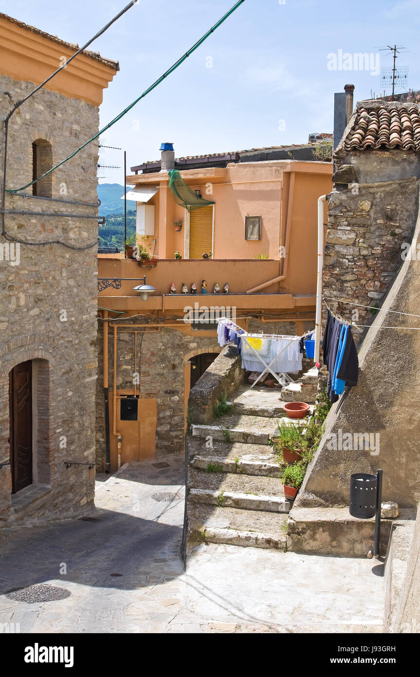 Alleyway. Tursi. Basilicata. Italy Stock Photo - Alamy