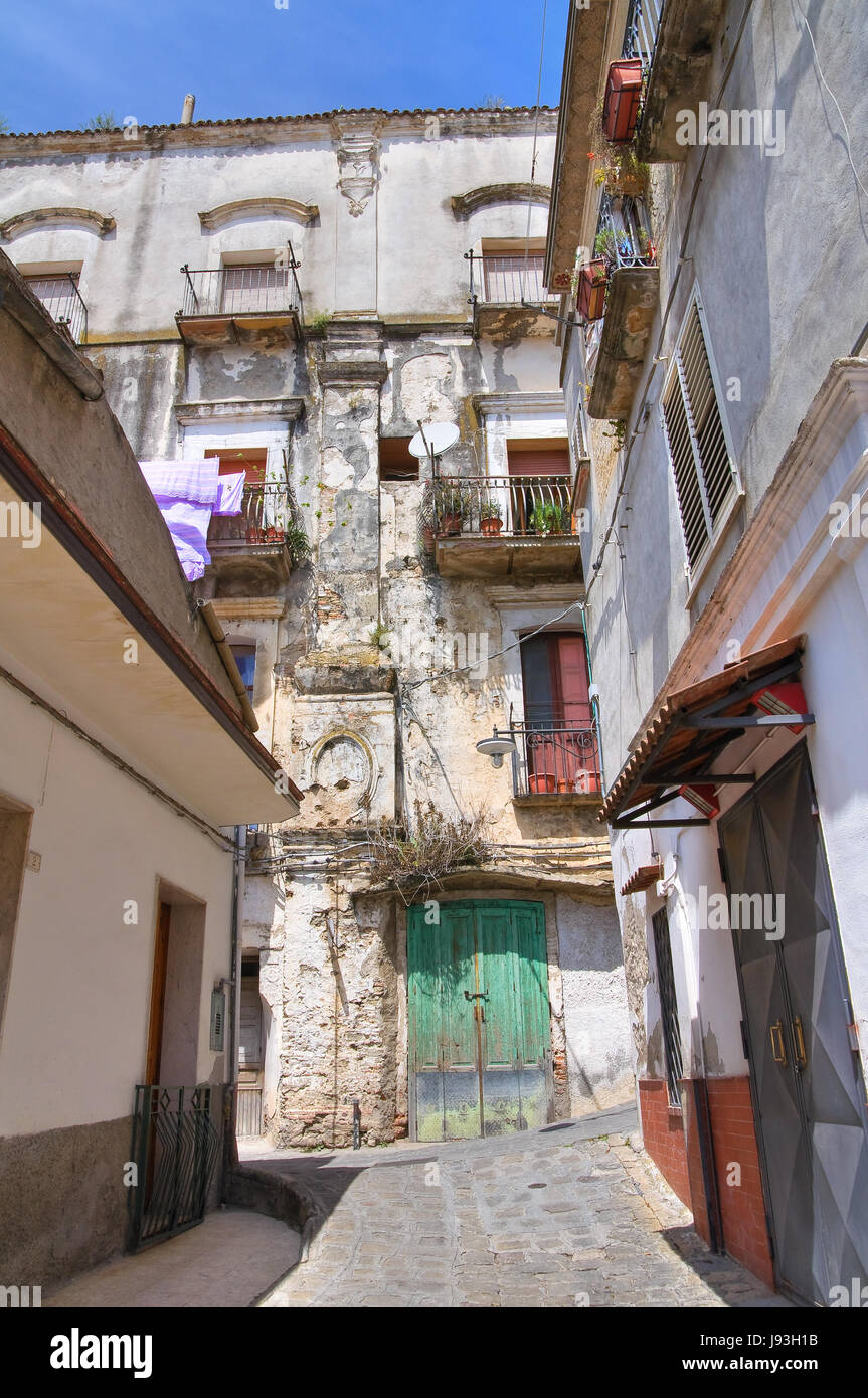 Alleyway. Tursi. Basilicata. Italy Stock Photo - Alamy