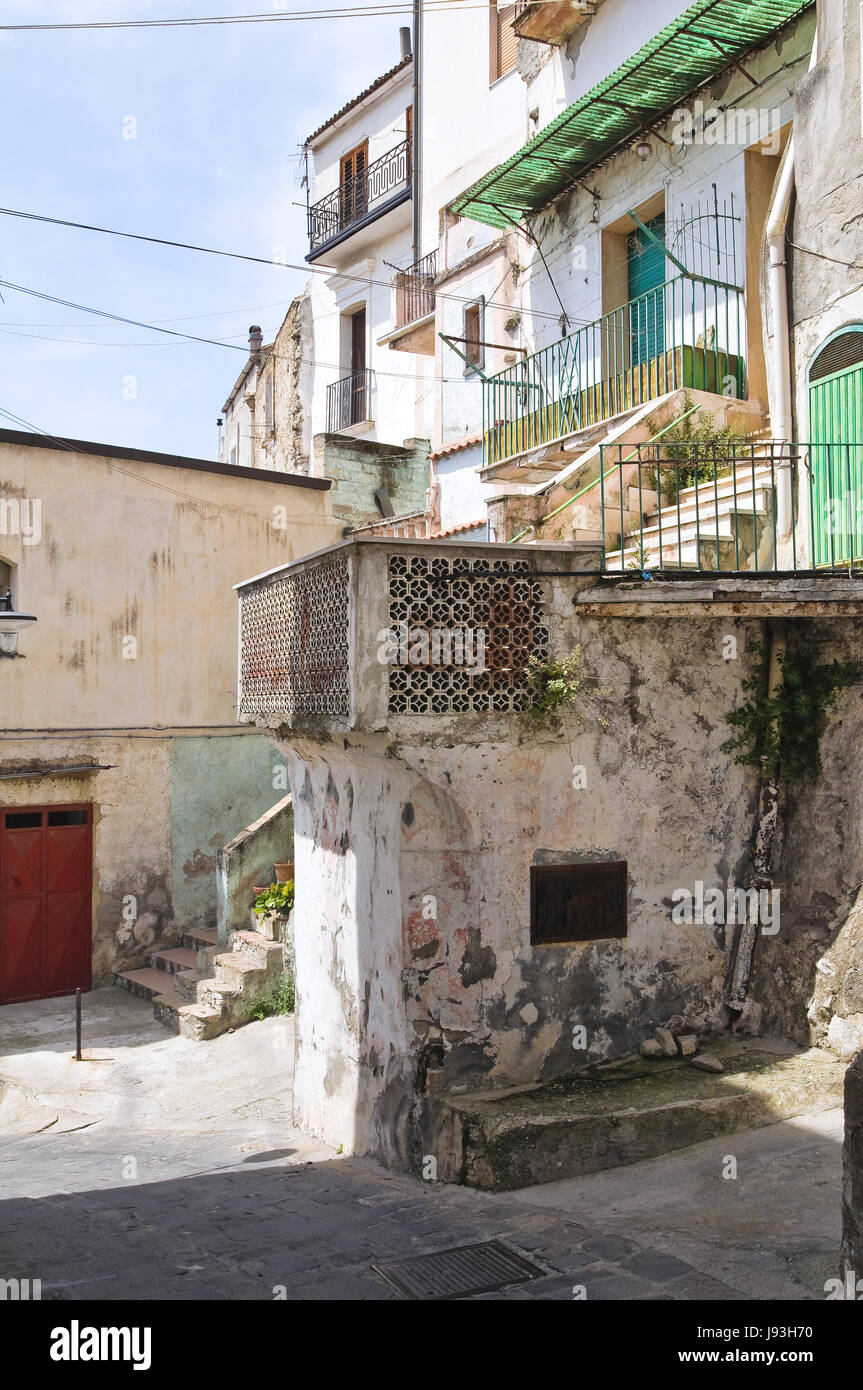 Alleyway. Tursi. Basilicata. Italy Stock Photo - Alamy