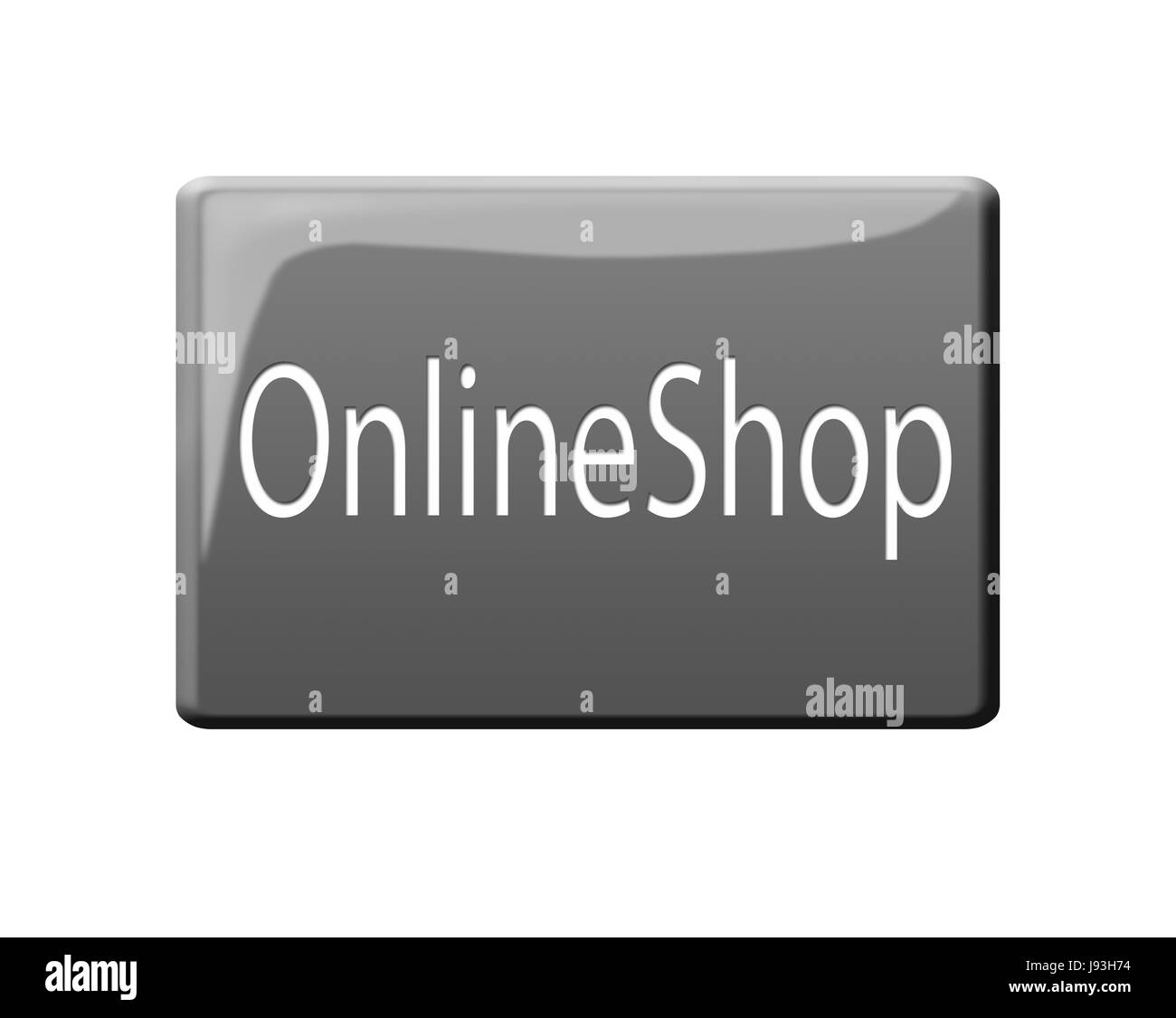 online shop button Stock Photo - Alamy