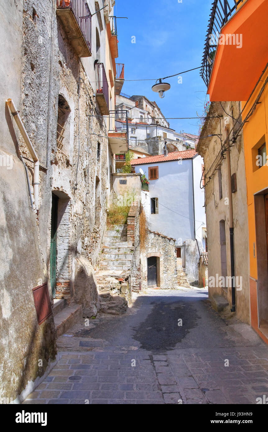 Alleyway. Tursi. Basilicata. Italy Stock Photo - Alamy