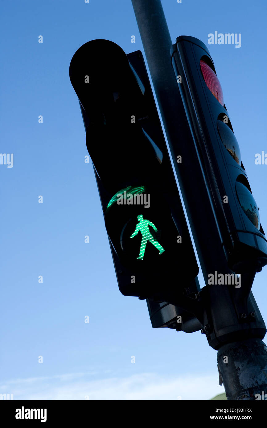 sign, signal, travel, traffic, transportation, green, illuminated ...