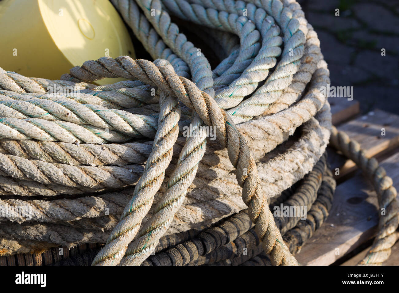 natural fiber rope Stock Photo - Alamy