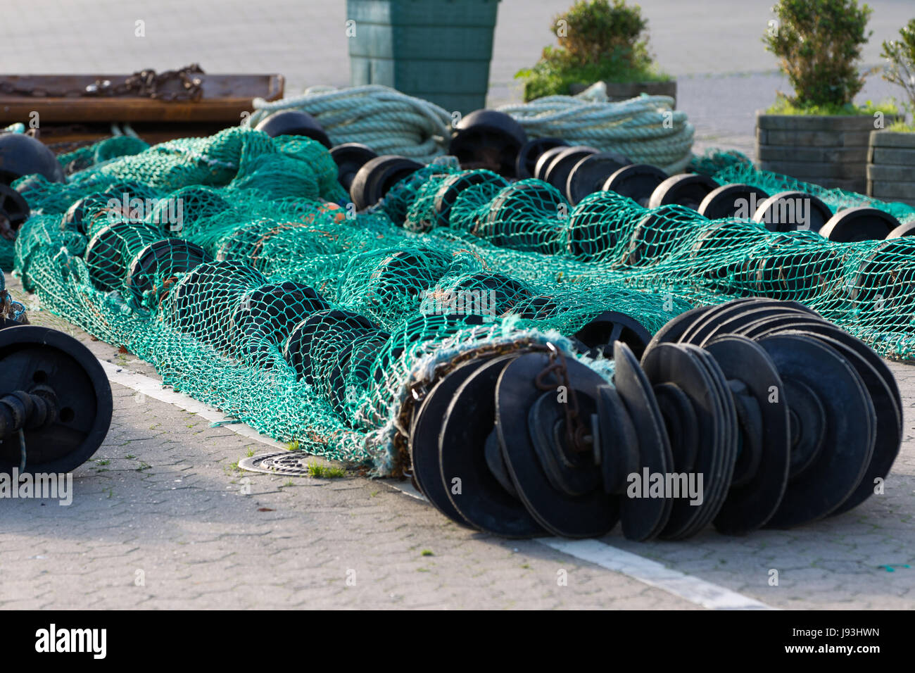 net, fishery, mesh, fishnet, fishing net, float, swimmer, objects ...