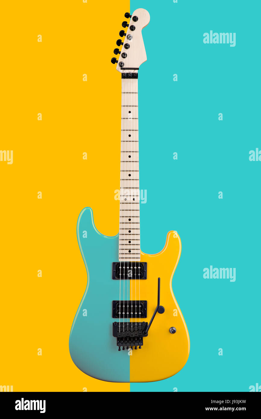 music, colour, contrast, guitar, multicolored, color, measure ...