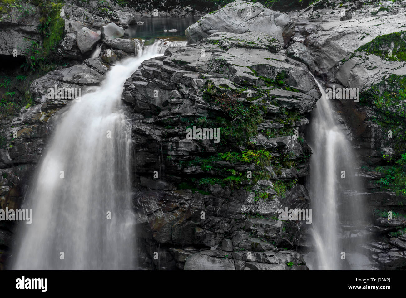 The Nooksack River Falls near Mount Baker, Washington Stock Photo - Alamy