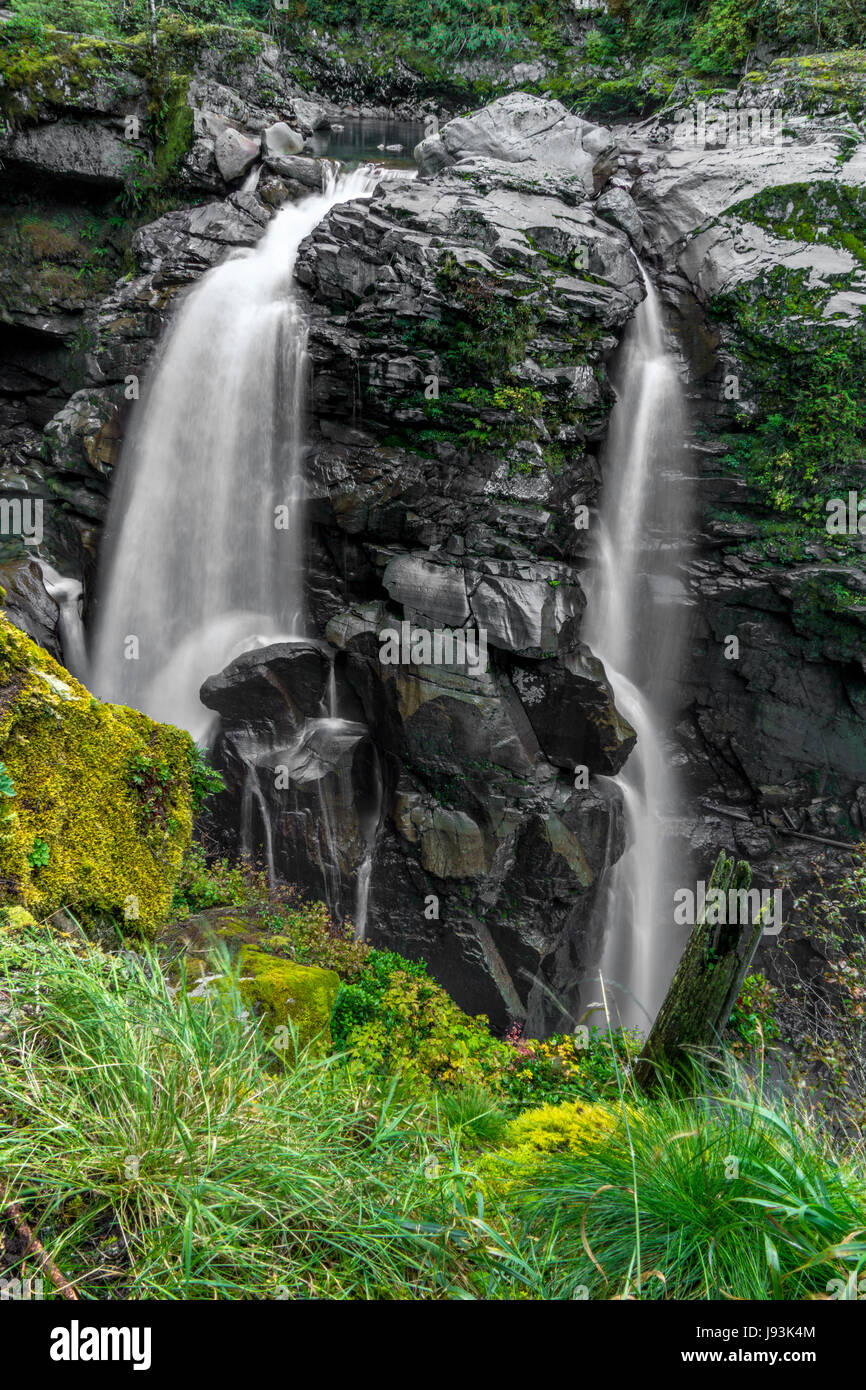 The Nooksack River Falls near Mount Baker, Washington Stock Photo - Alamy