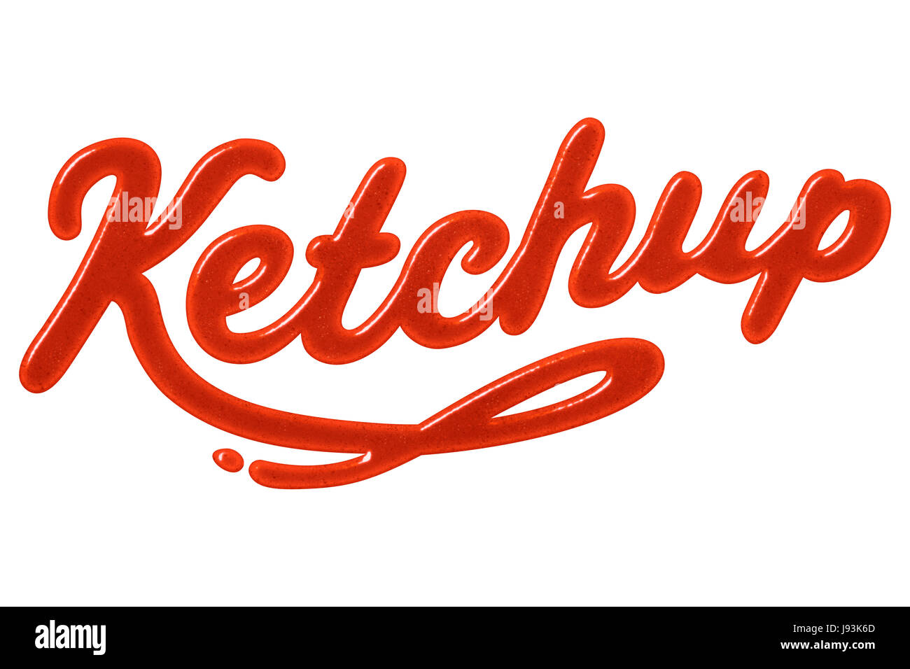 Ketchup letters hi-res stock photography and images - Alamy