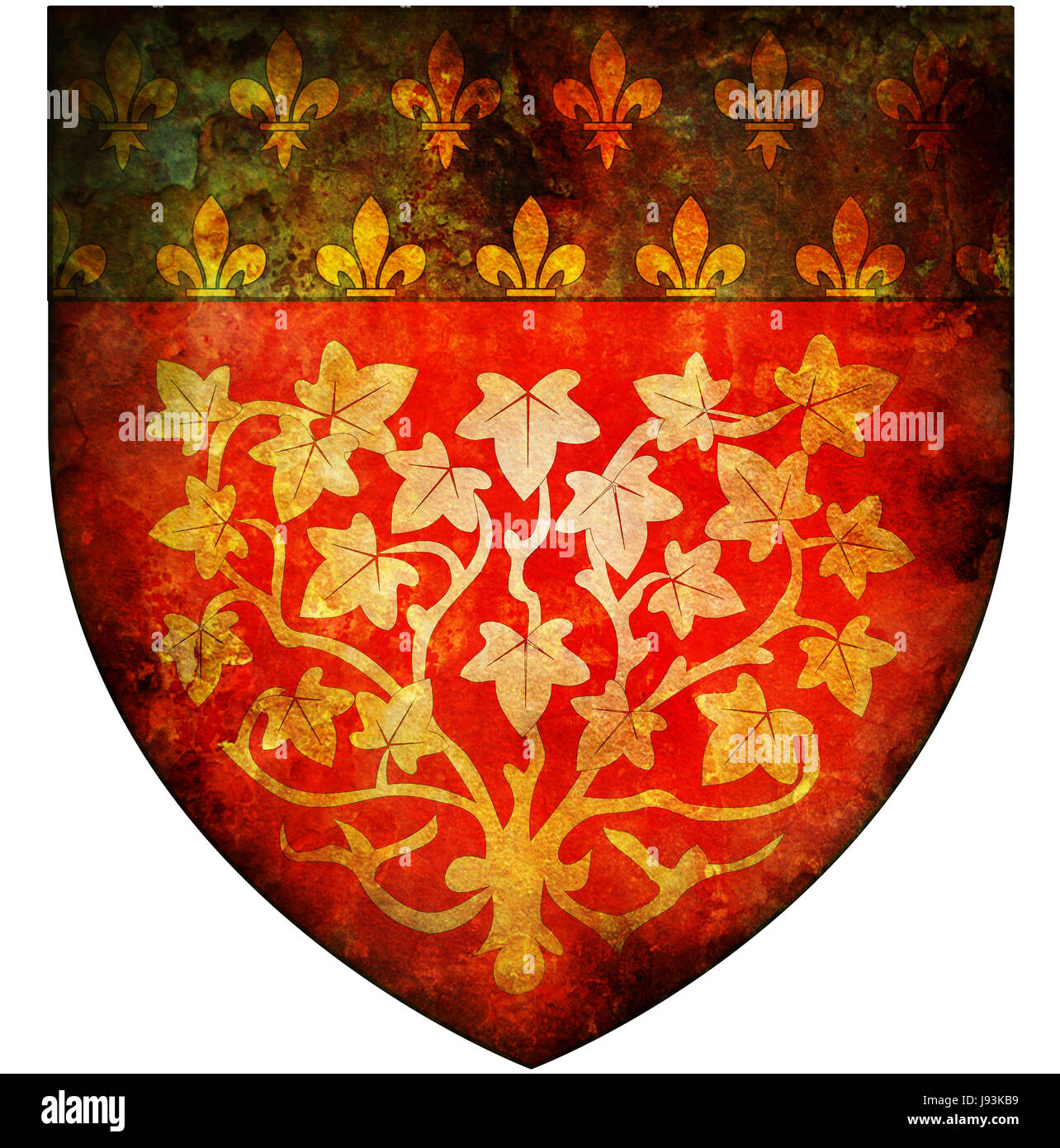 isolated, emblem, vintage, illustration, france, flag, rusty, region ...