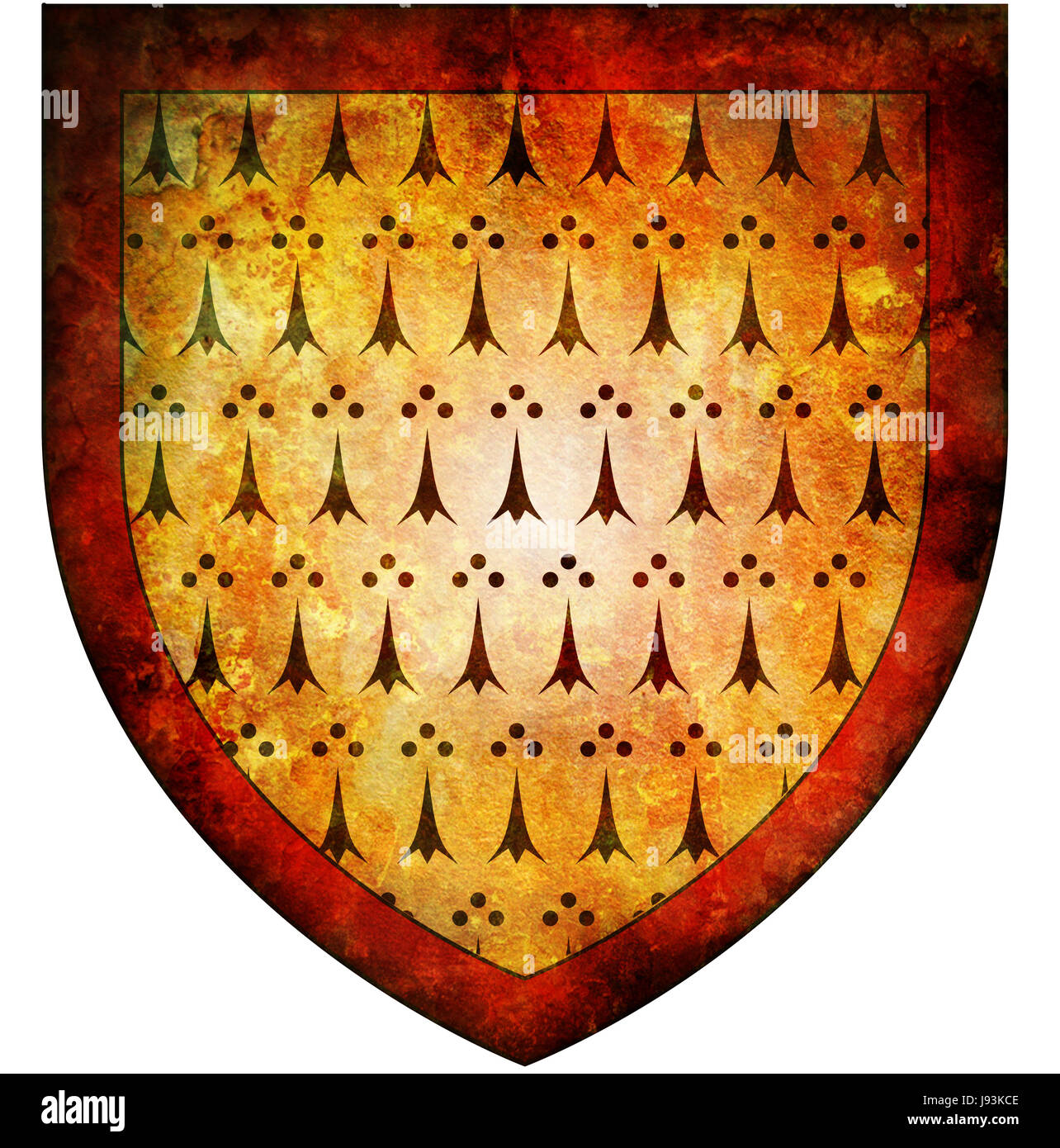 isolated, emblem, vintage, illustration, france, flag, rusty, region ...