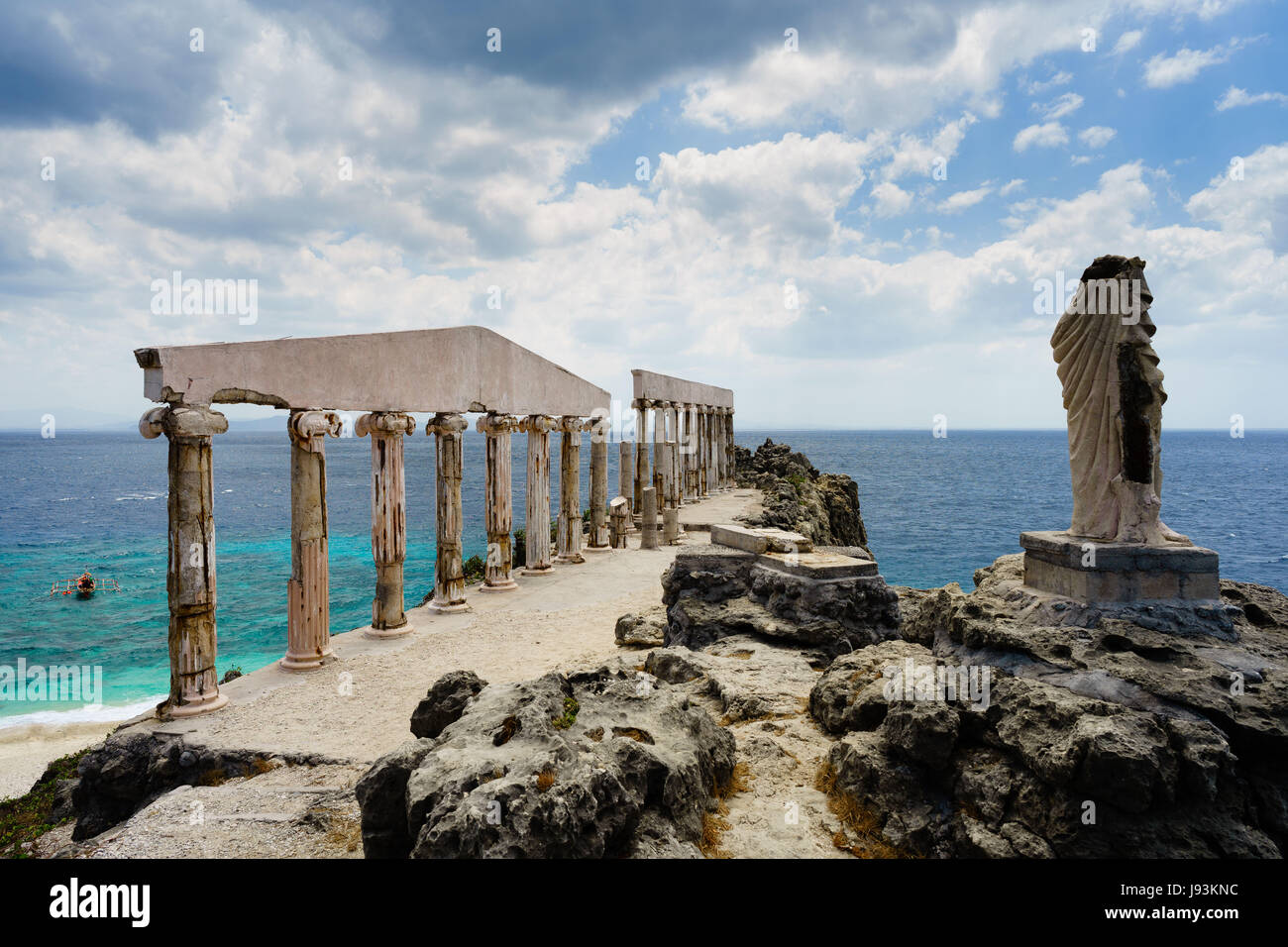 Camping area in Fortune island - Batangas Stock Photo - Alamy