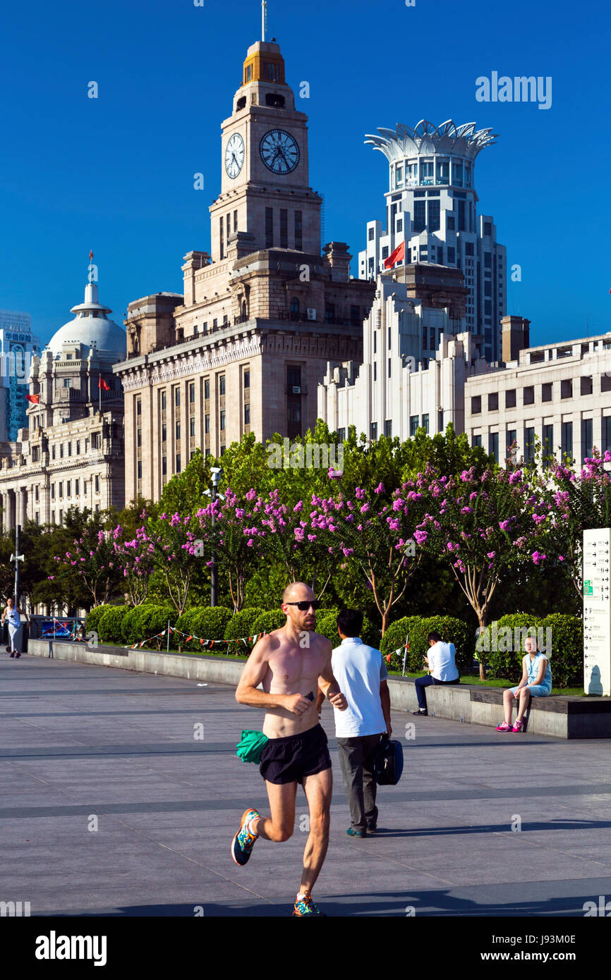 China shanghai bund european architecture hi-res stock photography and ...