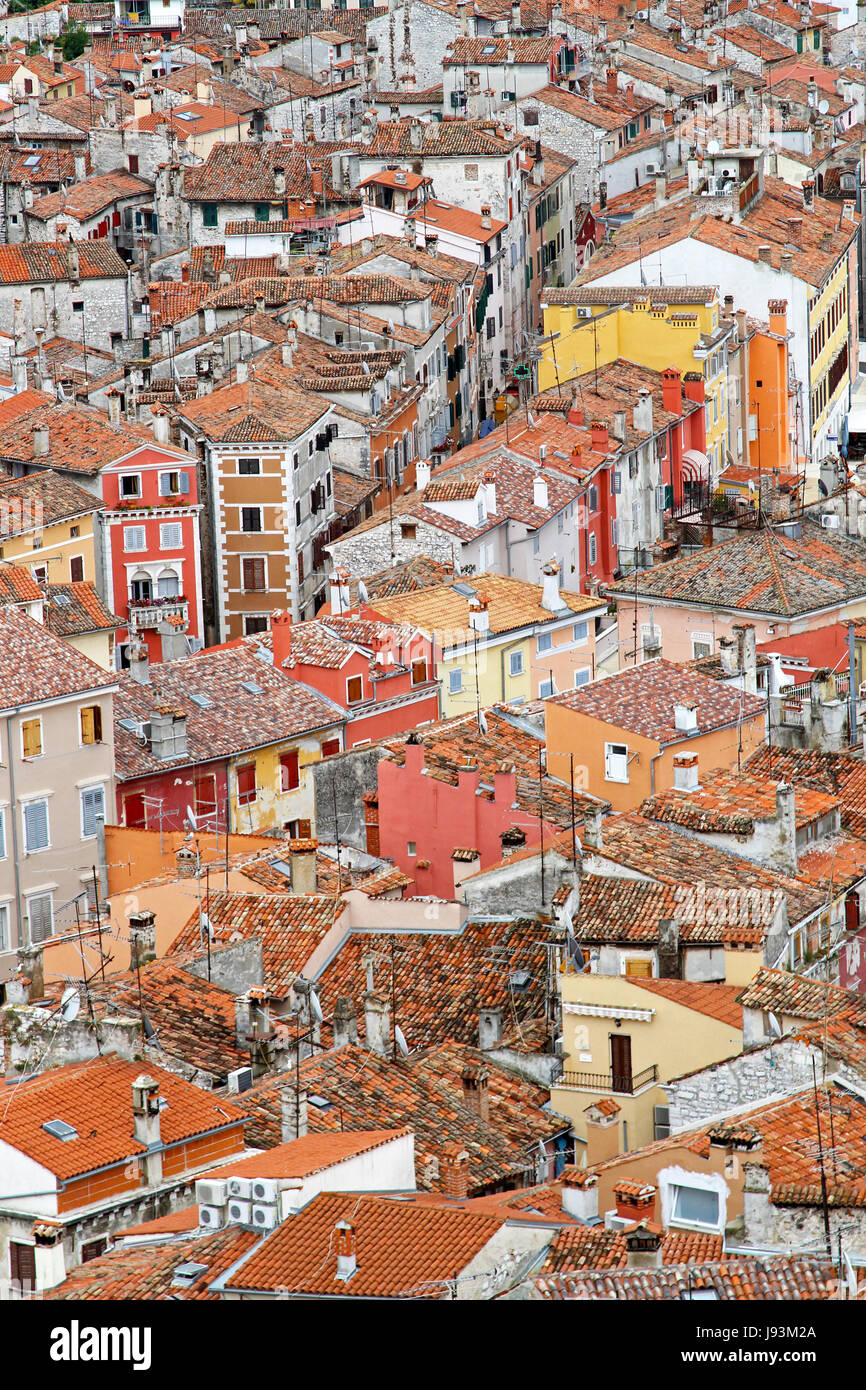 city, town, roofs, style of construction, architecture, architectural ...