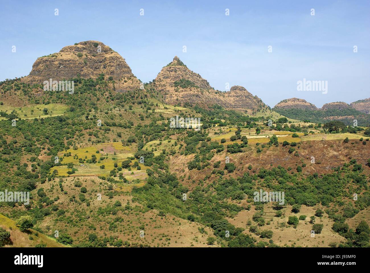 africa, landscape, scenery, countryside, nature, mountain, hill, wild ...
