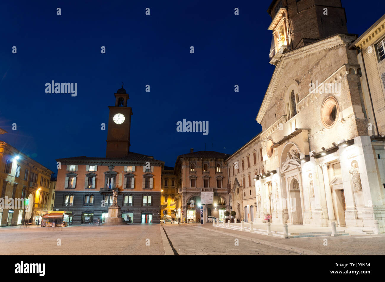 tower, buildings, square, style of construction, architecture ...