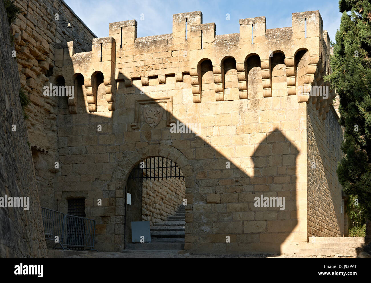 france, Provence, castle, chateau, temple, stone, goal, passage, gate ...