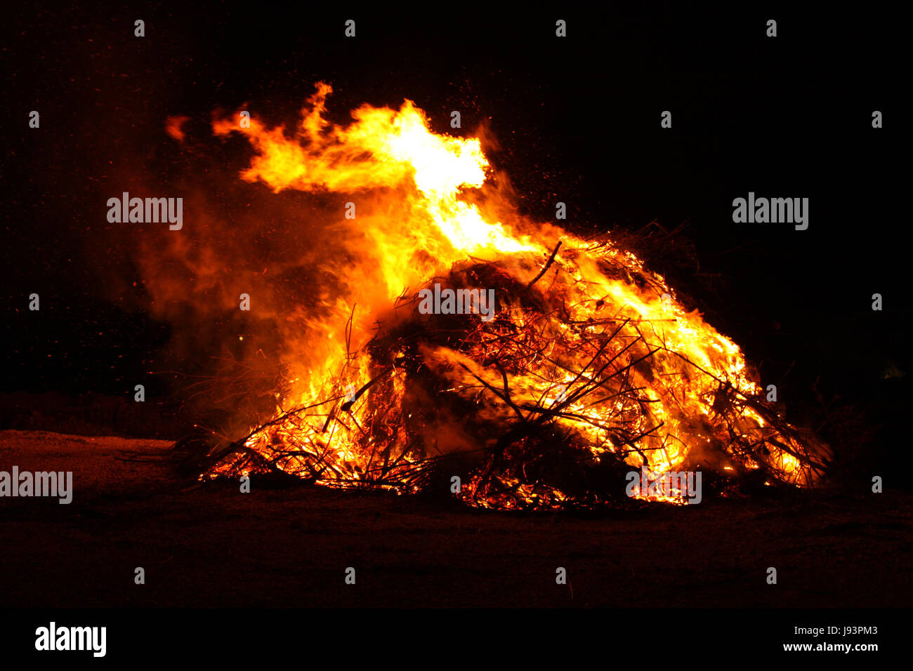 easter, fire, conflagration, custom, campfire, traditions, easter ...