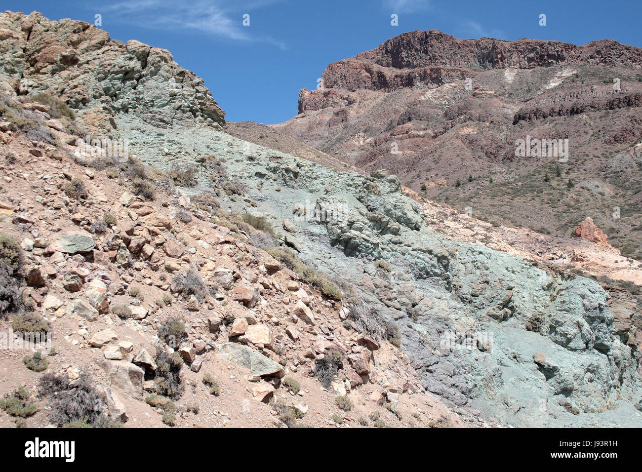 stone, desert, wasteland, field, rock, horizontal, element, volcanic ...