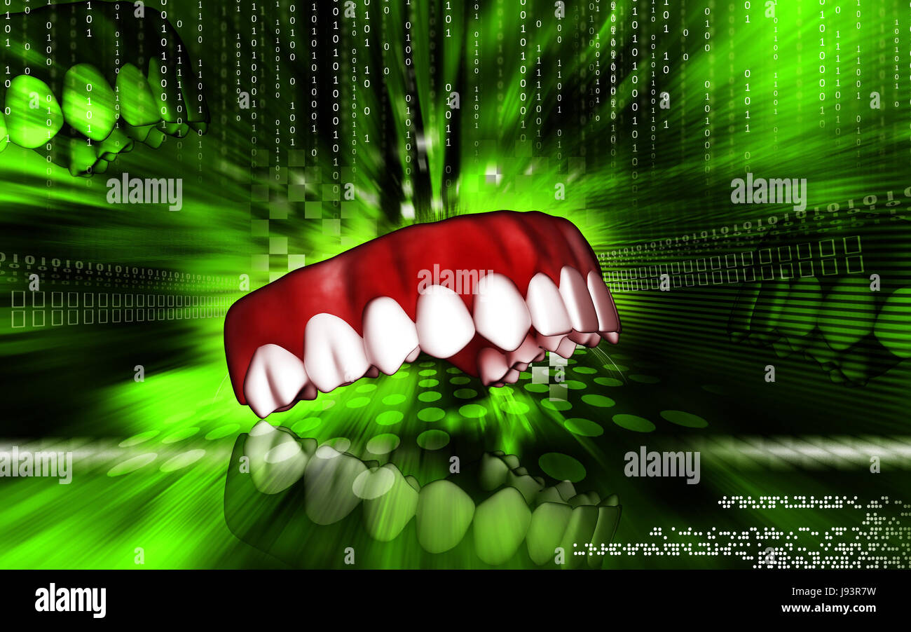 education, graphics, colour, closeup, science, teeth, illustration ...