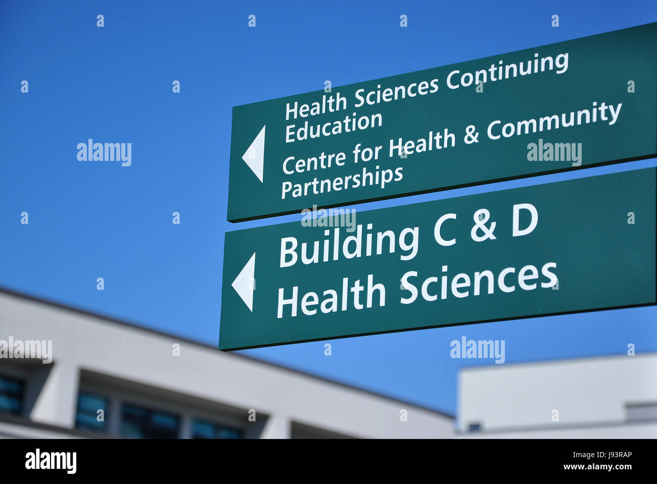 library, administration, sign, arrow, school, educational institution ...