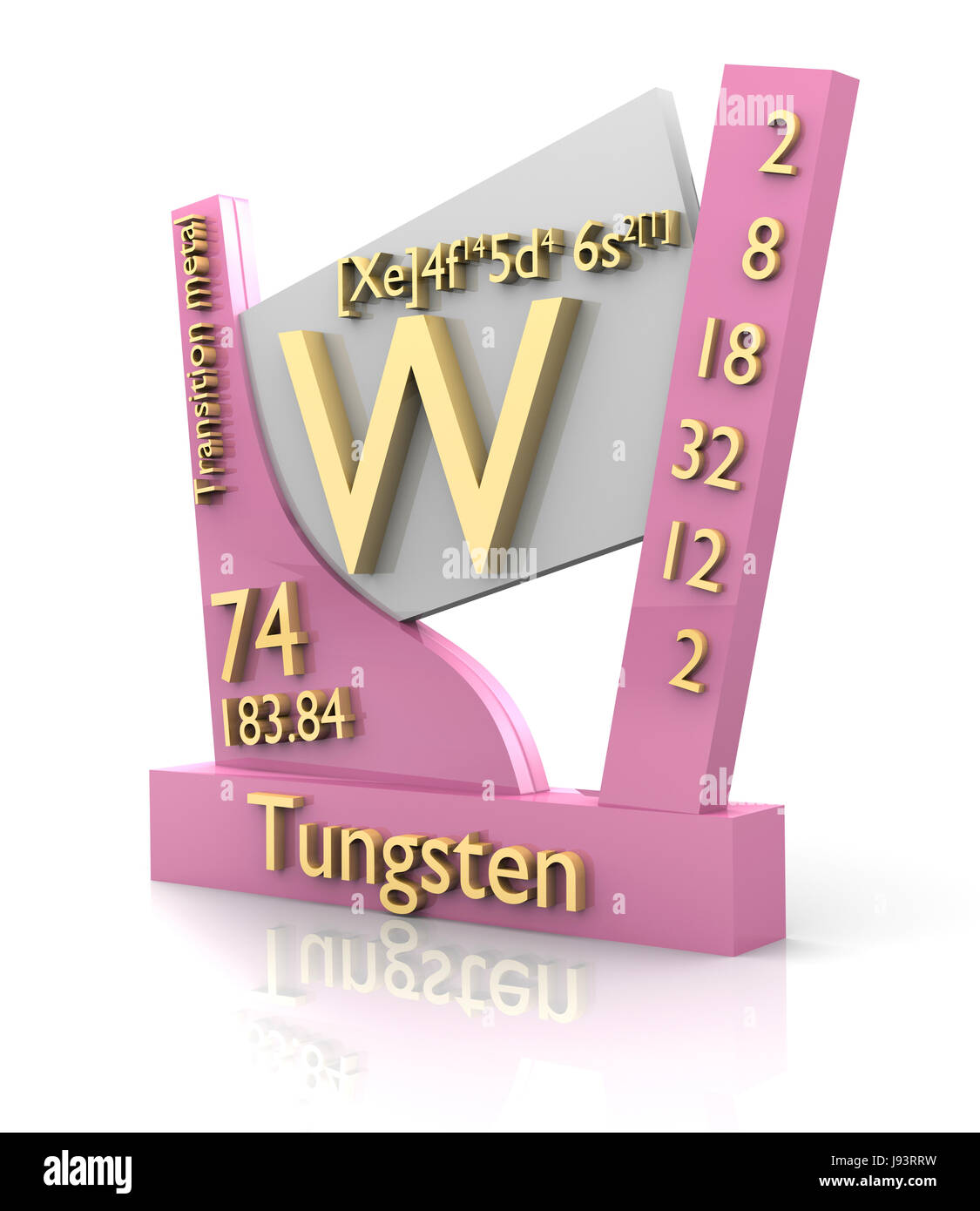 element, tungsten, periodical, periodic, table, study, board, science ...