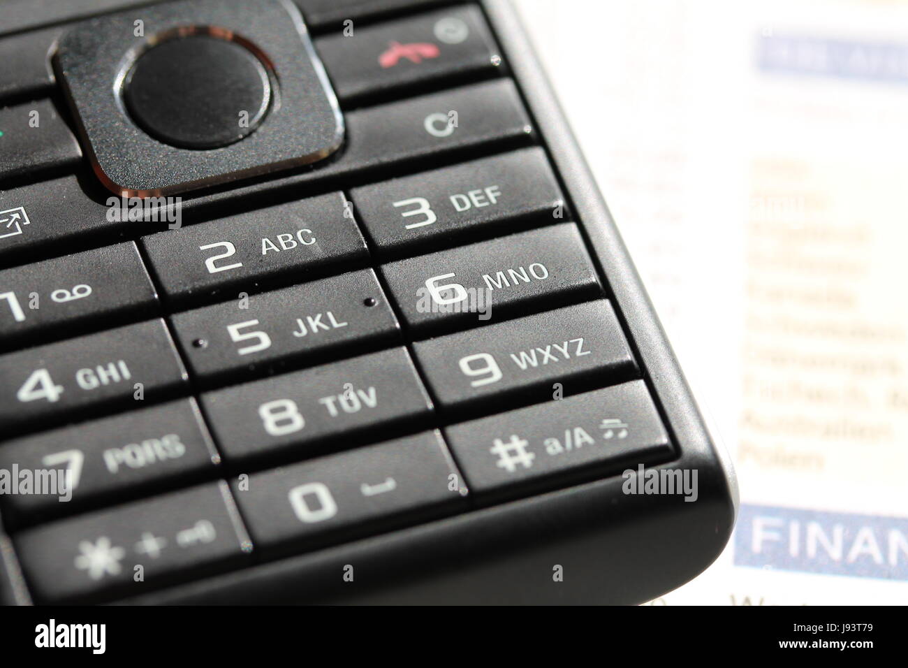 a cell phone keypad Stock Photo - Alamy