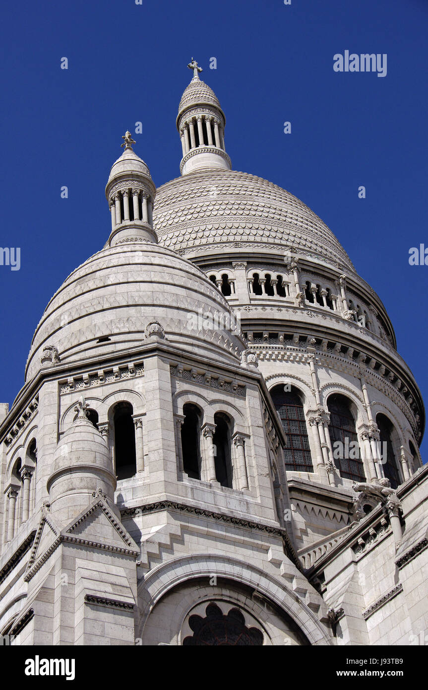 blue, church, heaven, paradise, cross, paris, building, buildings, blue ...