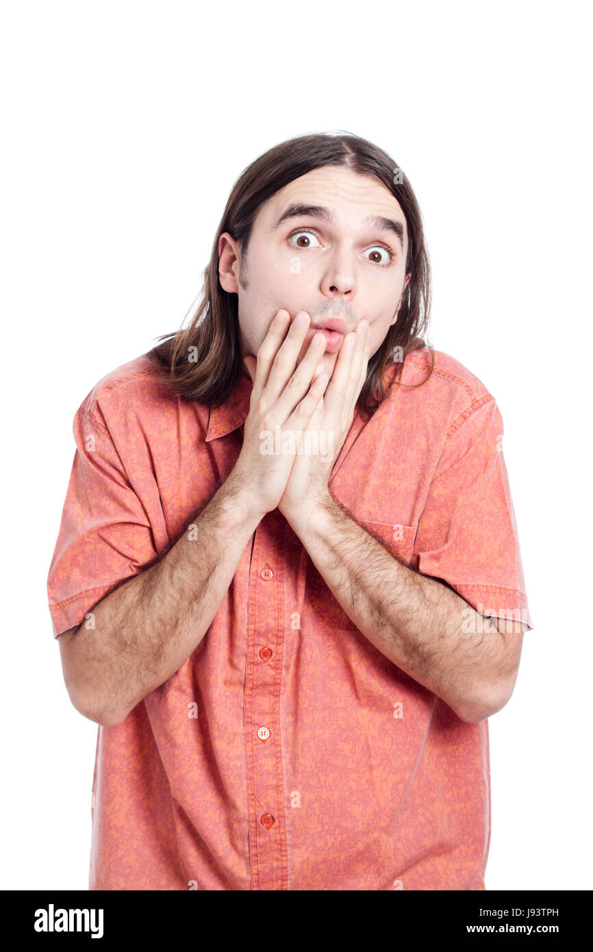 amazed, funny, unexpected, surprise, man, surprised, astonished ...