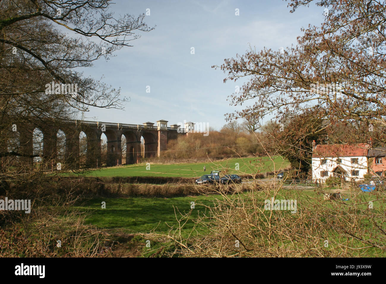 The Ouse Valley Viaduct Stock Photo - Alamy