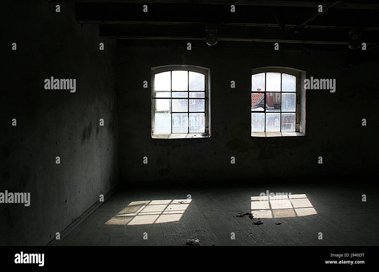 attic, house, building, inside, window, porthole, dormer window, pane ...