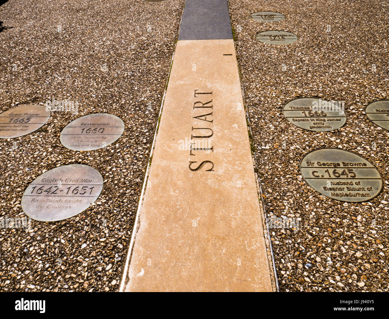 Plaques of a Historic Nature, Caversham Court Gardens, Reading ...
