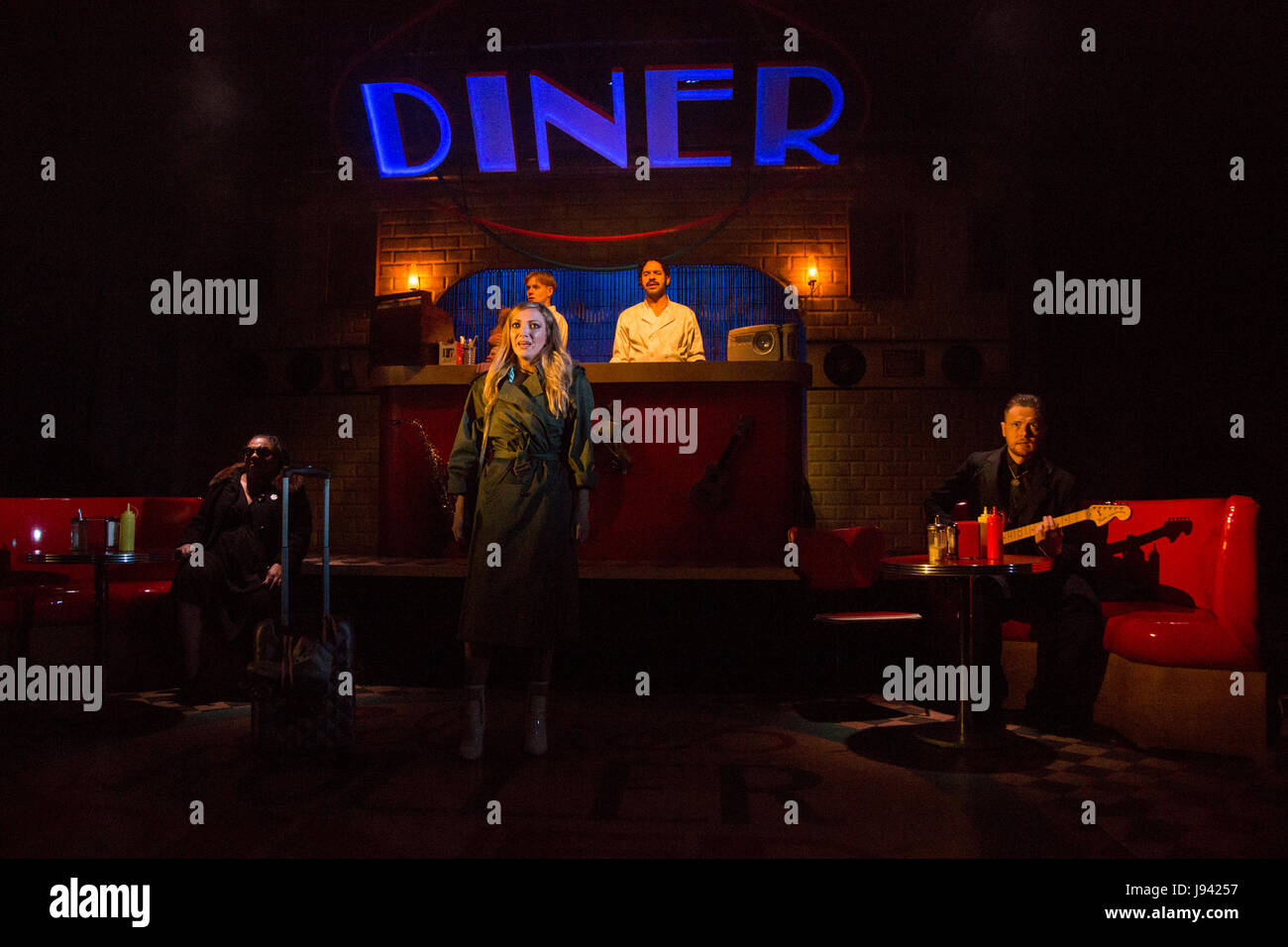 London, UK. 30 May 2017. Pictured L-R: Rina Fatania, Lucy McCormick ...