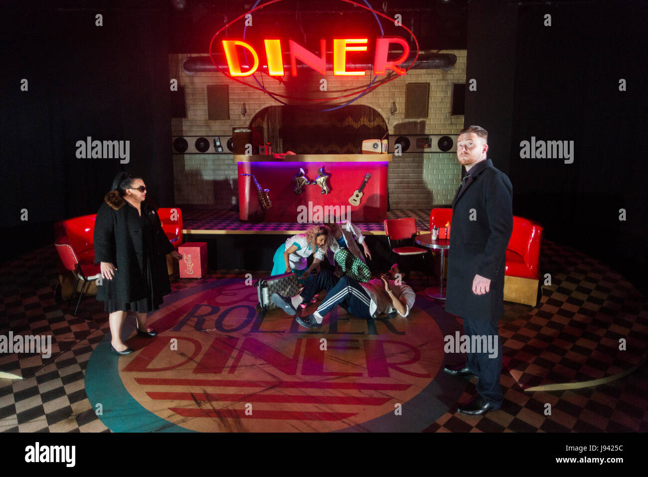 London, UK. 30 May 2017. Pictured L-R: Rina Fatania, Lucie Shorthouse ...