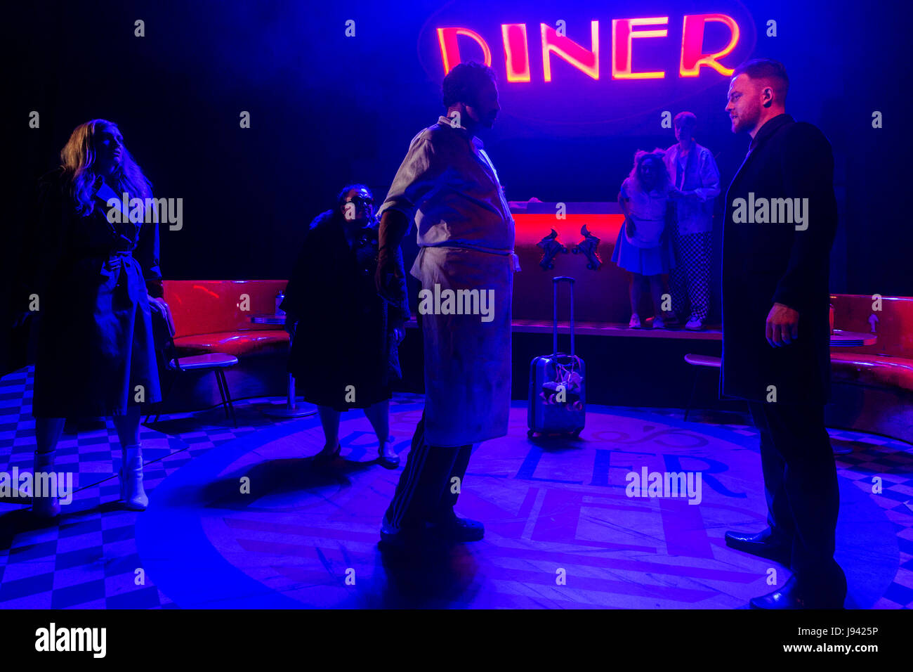 London, UK. 30 May 2017. Pictured L-R: Lucy McCormick, Rina Fatania ...