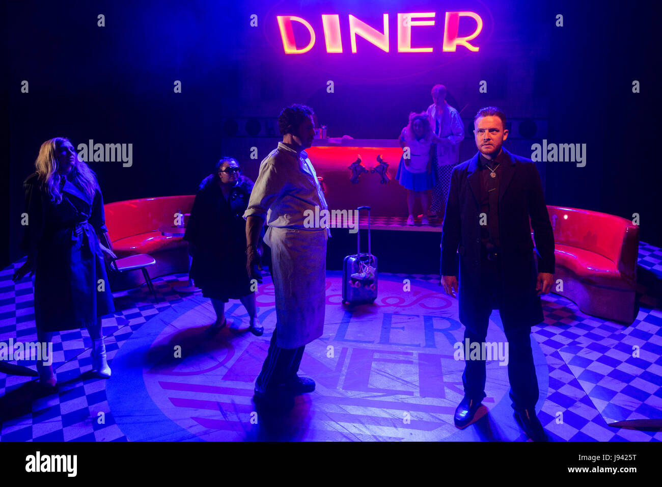 London, UK. 30 May 2017. Pictured L-R: Lucy McCormick, Rina Fatania ...