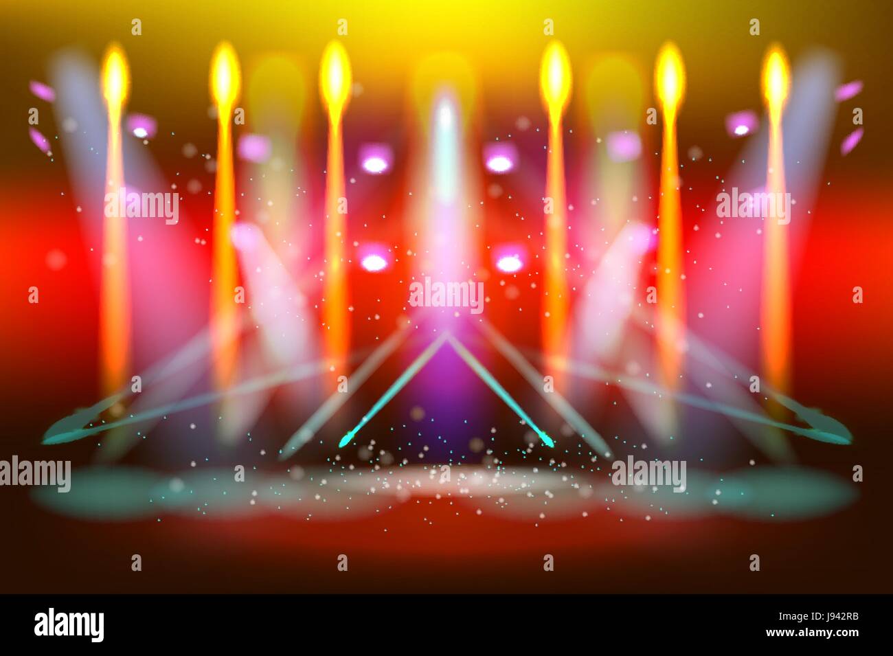 scene illumination show, bright lighting Stock Vector Image & Art - Alamy