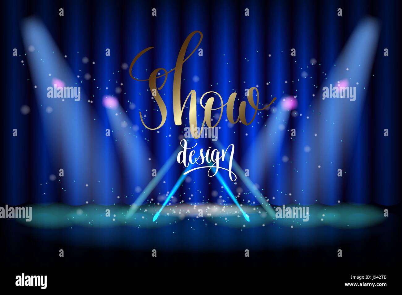 Realistic illumination Stock Vector Images - Alamy