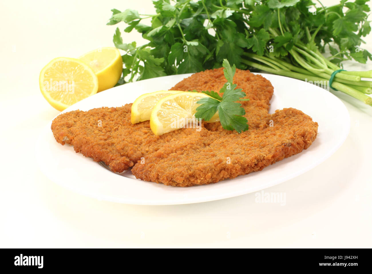fried wiener schnitzel Stock Photo - Alamy