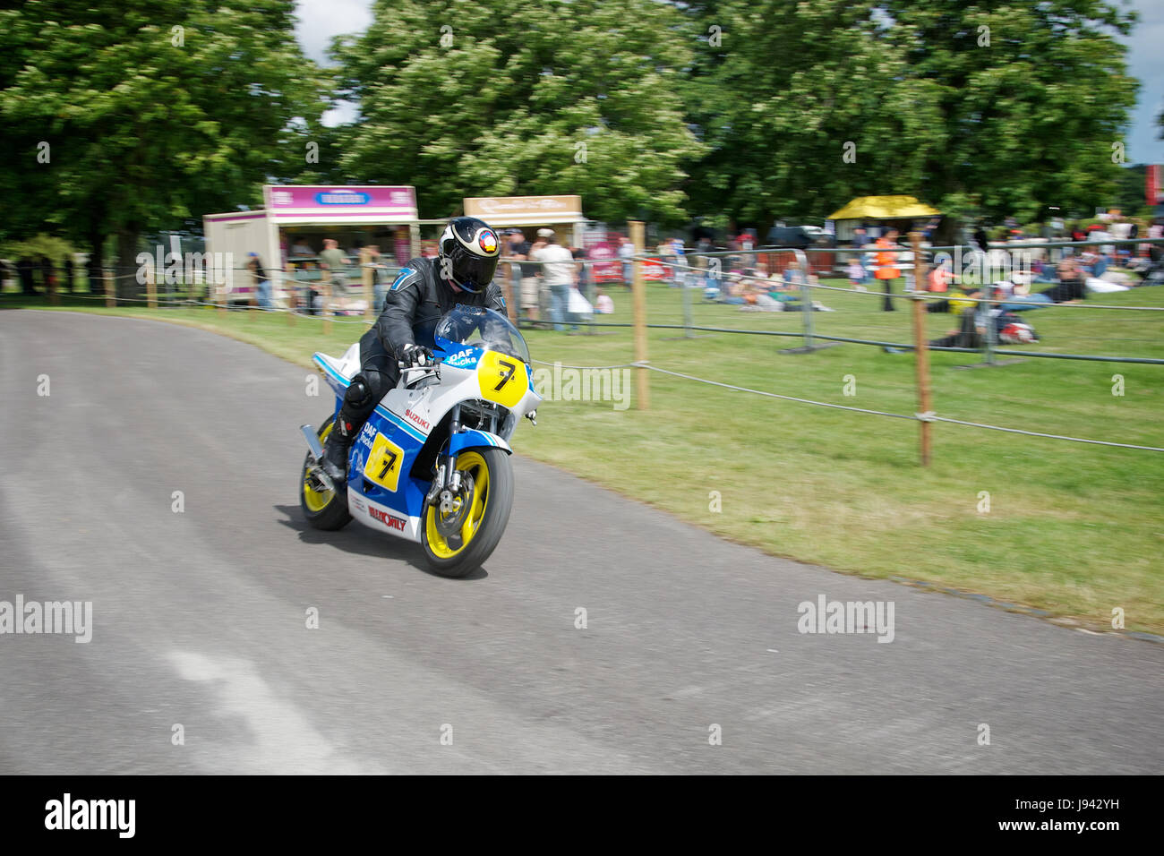 Barry Sheene Replica Suzuki RG500 motorcycle at Motorcycle World Show ...