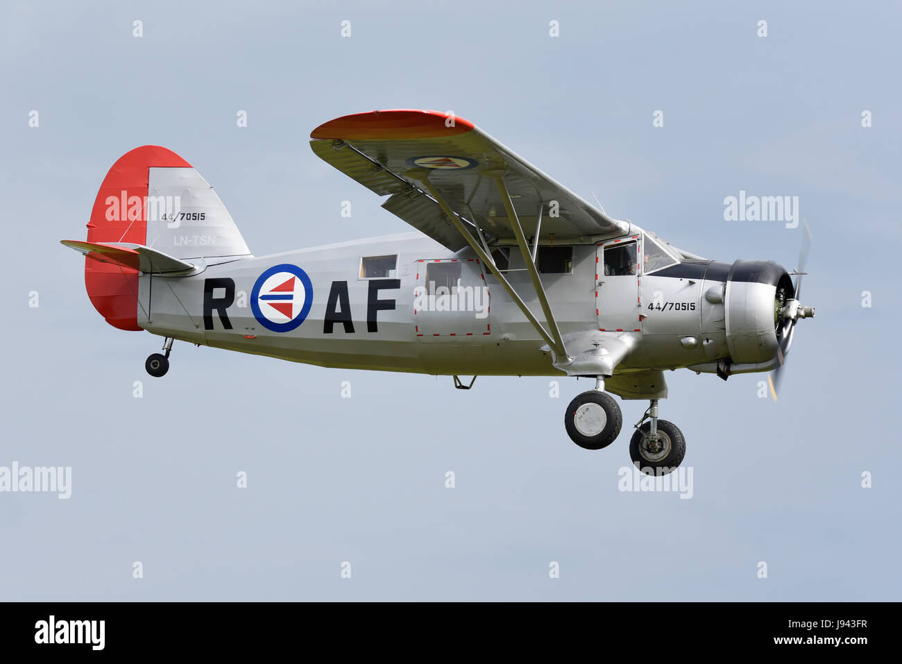 Noorduyn Norseman owned by Norsk Luftartsmuseum and operated by the ...