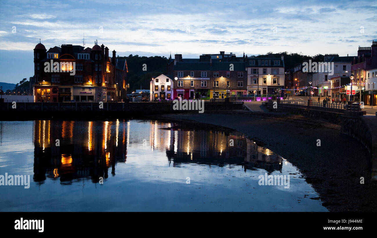 Seafront oban hi-res stock photography and images - Alamy