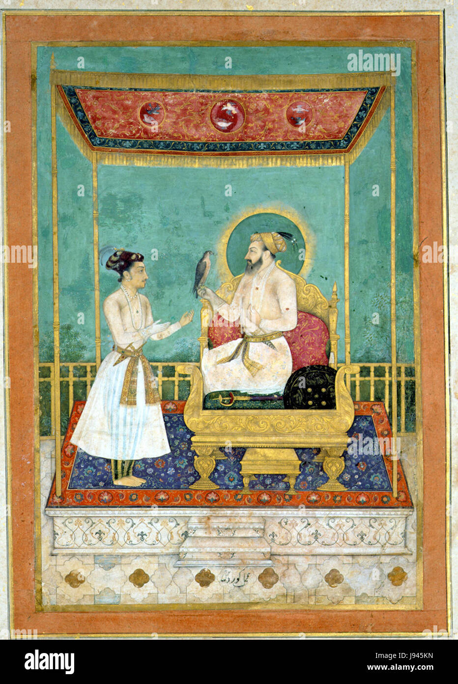 Dara shikoh with shah jahan hi-res stock photography and images - Alamy